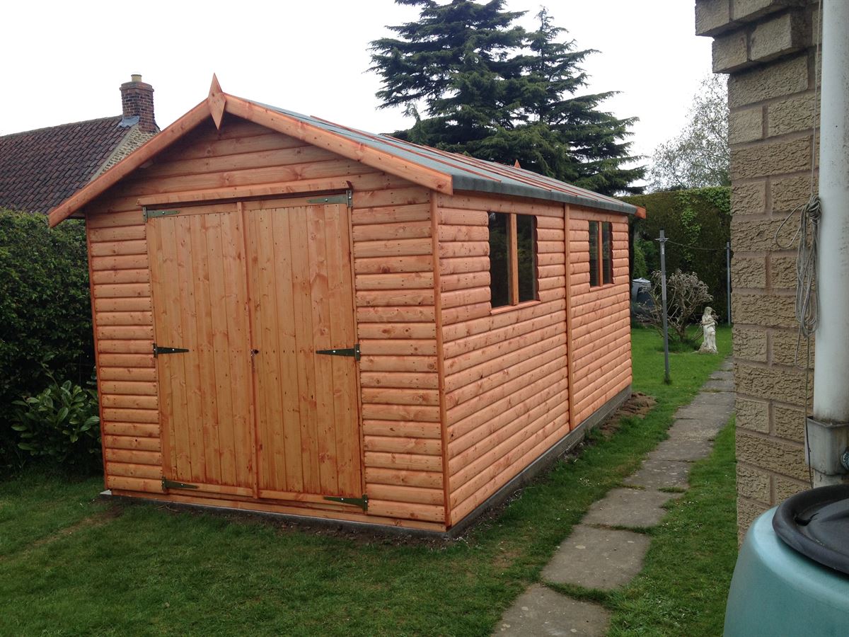 14x8 APEX SHED - Andrew Dams